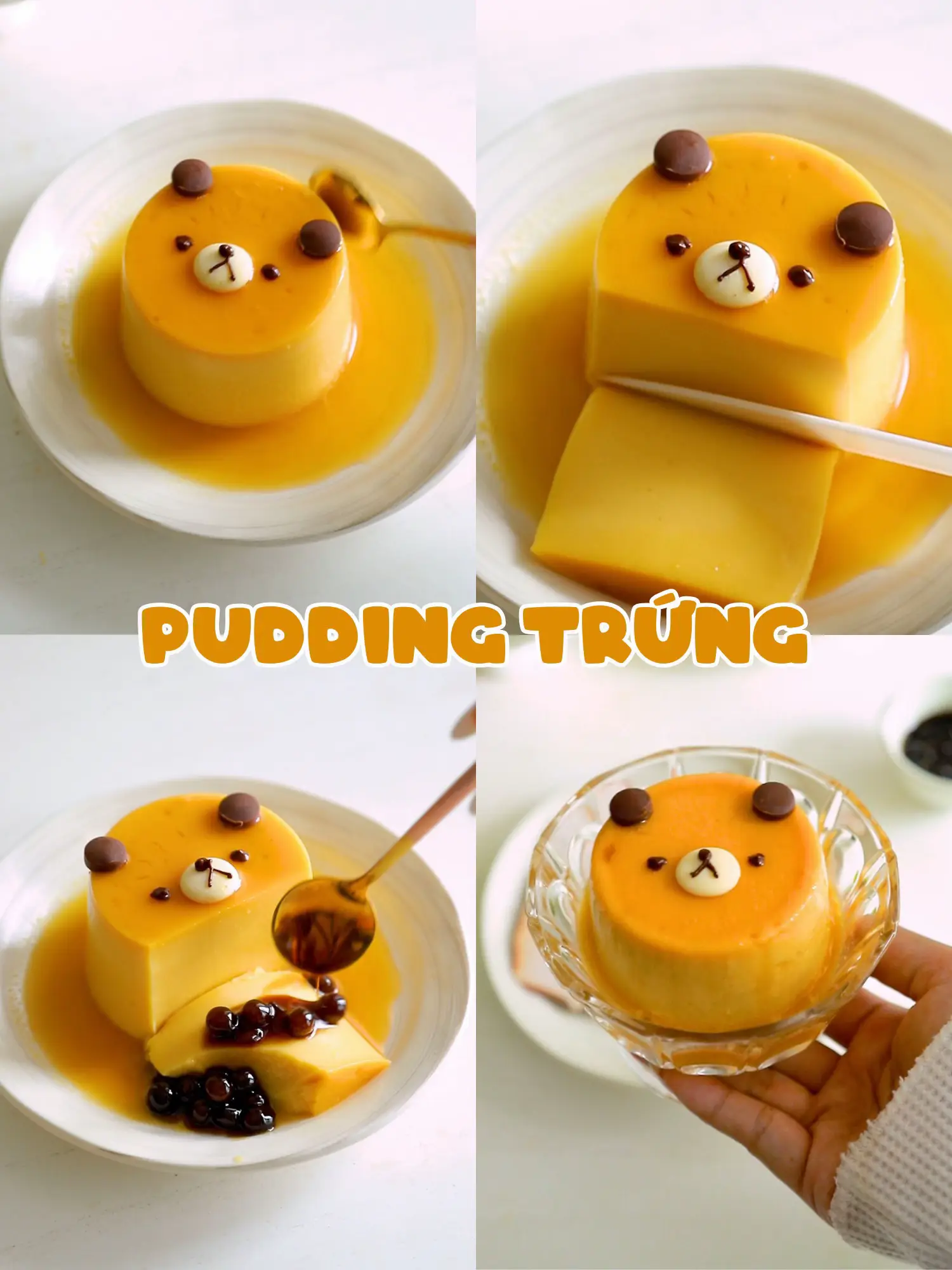 Sáng tạo cùng Pudding trứng cực hấp dẫn - Nhà sản xuất nguyên liệu trà ...